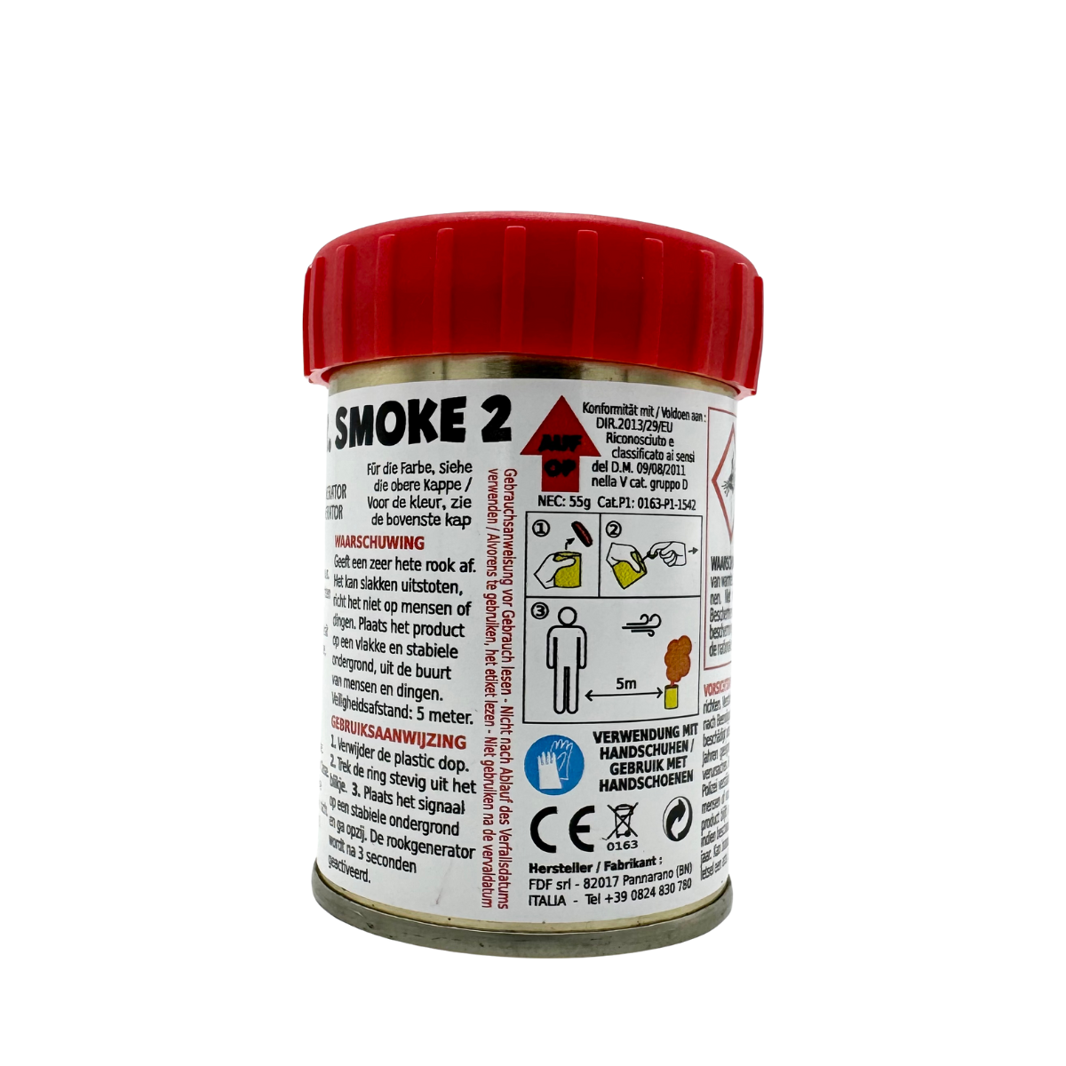 Rookpot | Mr. Smoke 2 | 90 seconden | Trekkoord | Fakkelshop.nl